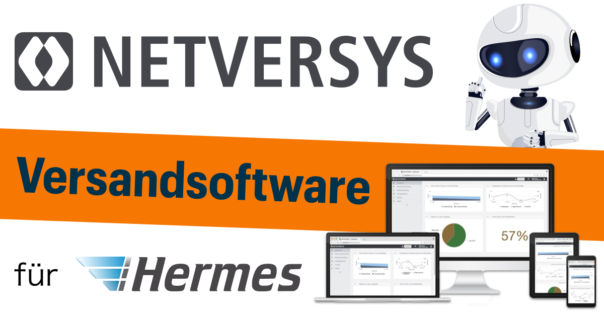 NETVERSYS - Die Hermes Versandsoftware.
