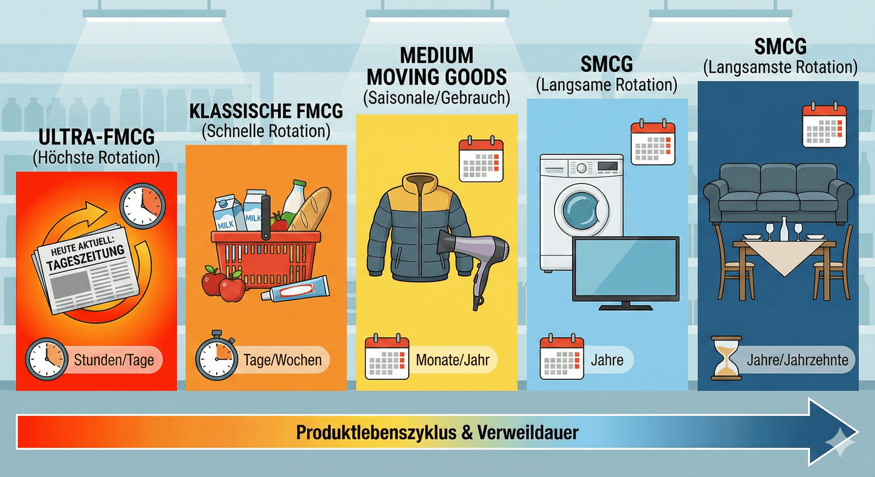 Lexikon: FMCG – Fast Moving Consumer Goods