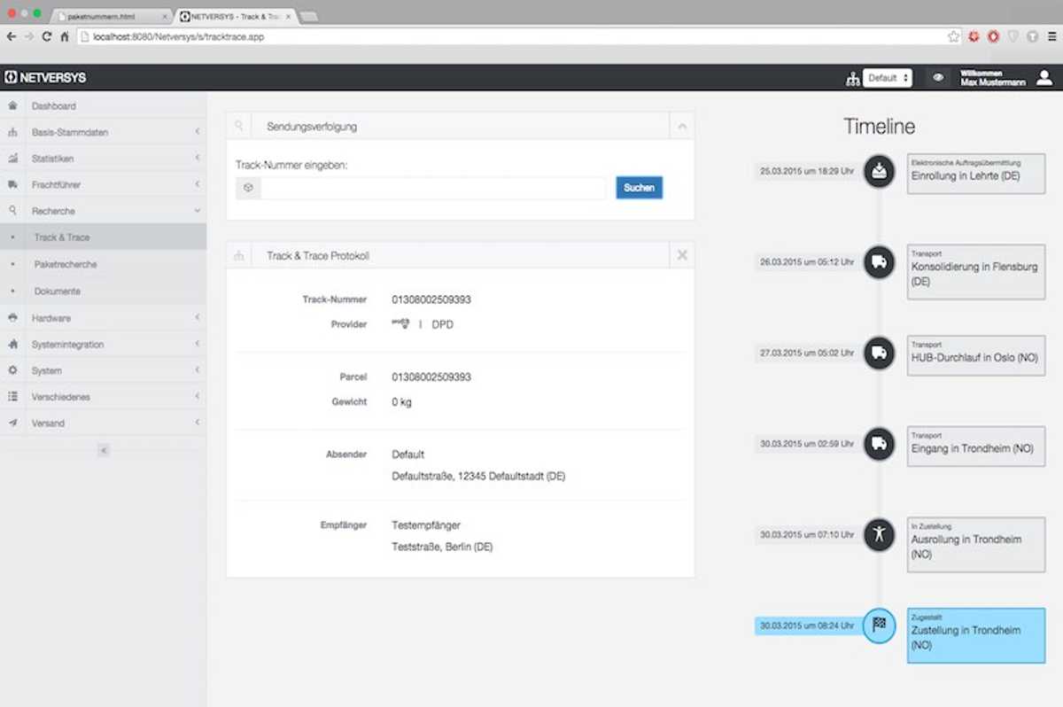 Das neue Unified Track & Trace